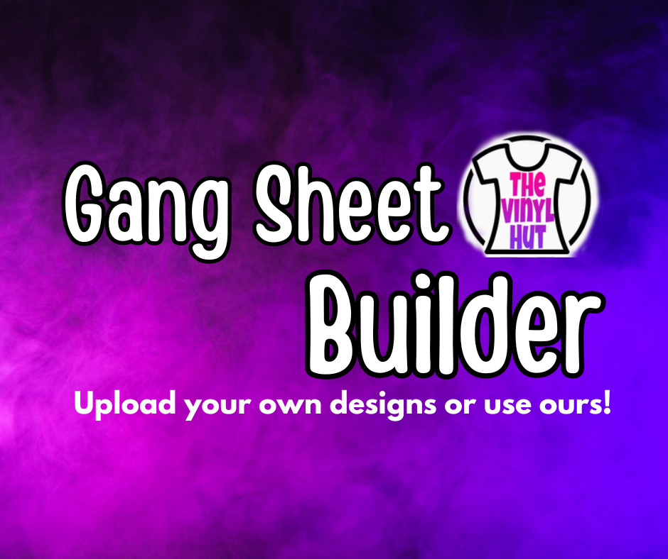 Custom Printed DTF Gang Sheets | The Vinyl Hut